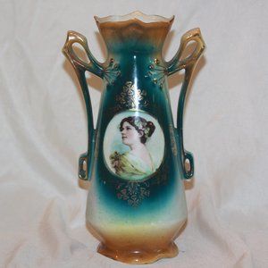 Austrian | Accents | Antique Austrian Victorian Portrait Vase | Poshmark
